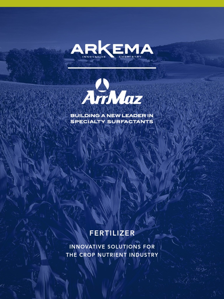 Fertilizer Brochure | PDF | Fertilizer | Chemistry