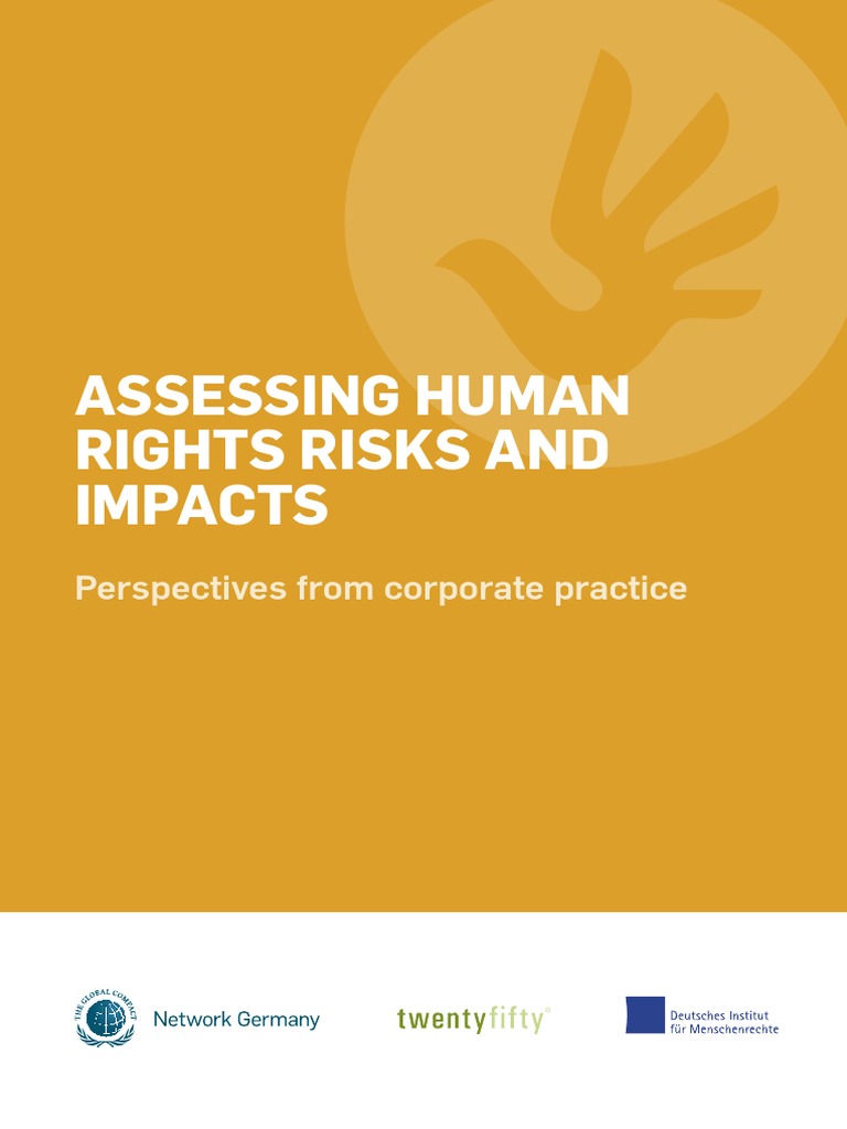 Assessing Human Rights Risks and Impacts | PDF | Risk | Due Diligence