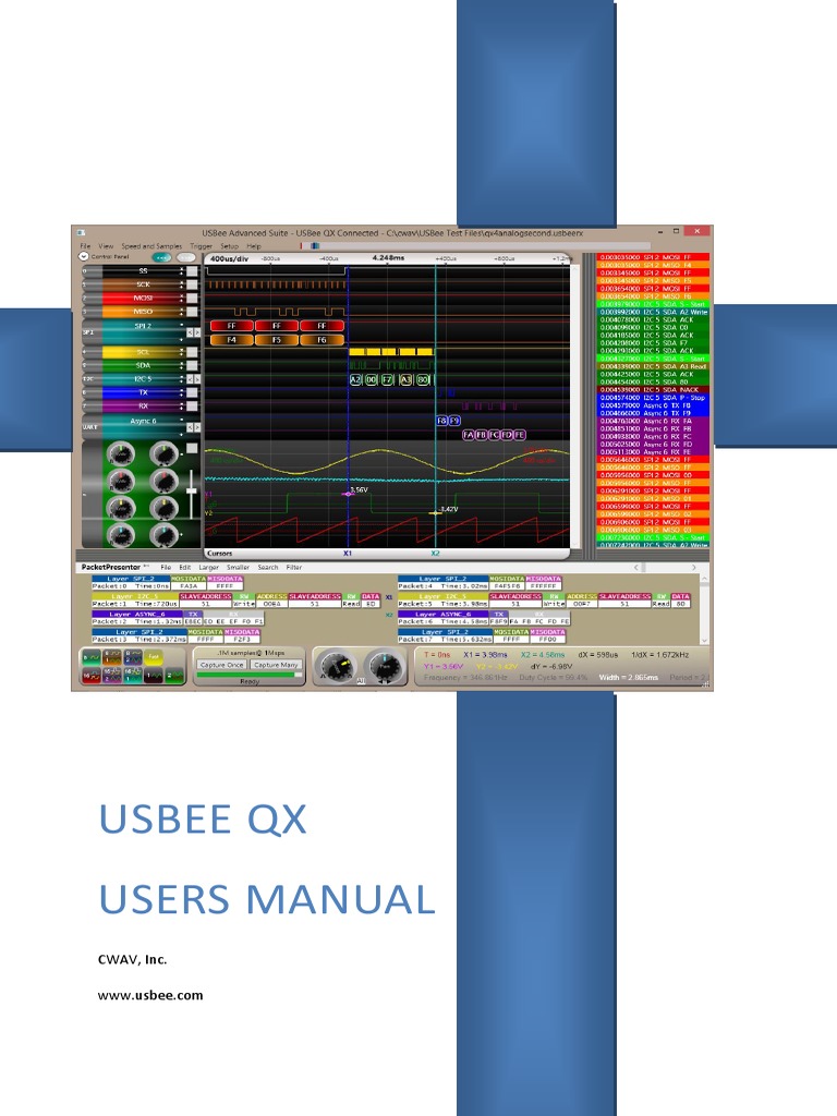 Usbee QX Users Manual: CWAV, Inc | PDF | Usb | Personal Computers