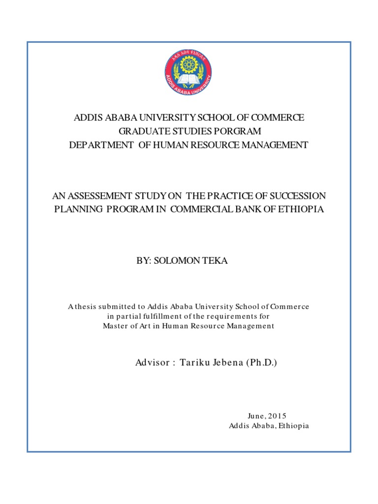 Solomon Teka | PDF | Leadership | Competence (Human Resources)
