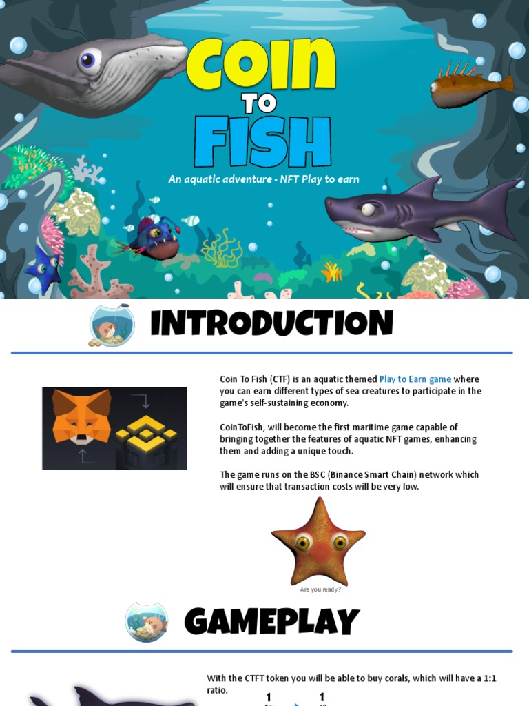 Coin To Fish: NFT Aquatic Adventure | PDF | Fish