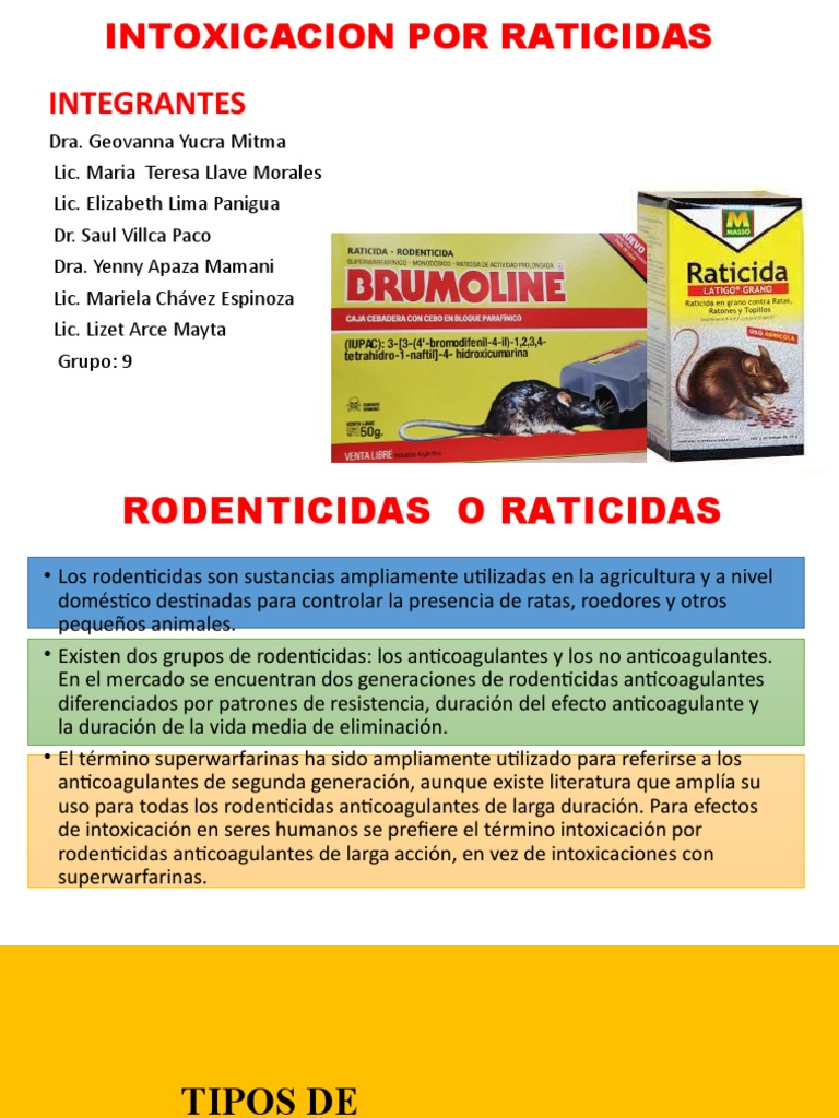 Intoxicación Por Raticidas... | PDF | Coagulación | Farmacología