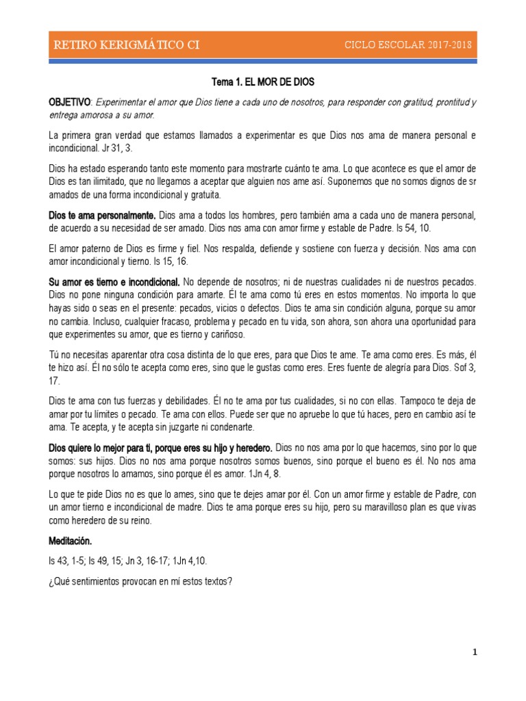 Qué Es El Kerigma | PDF | eucaristía | María, madre de Jesús