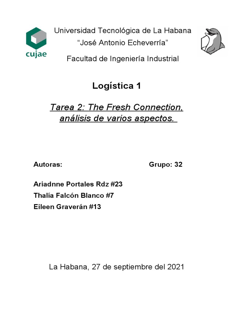 The Fresh Conection en Logística | PDF | Espectroscopia | Cartón