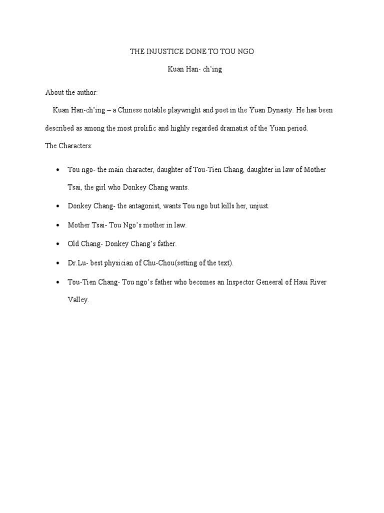 The Injustice Done To Tou Ngo | PDF