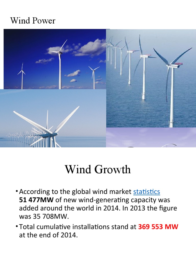 Lecture - Wind Energy - 1 | PDF | Wind Turbine | Wind Power