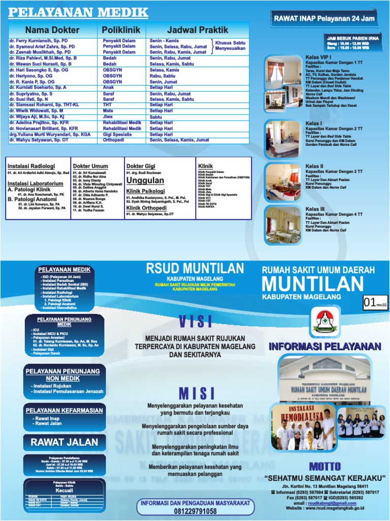 Brosur RSUD Muntilan Baru | PDF