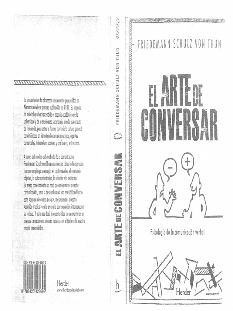 El Arte de Conversar Paginas 01 - 103 | PDF