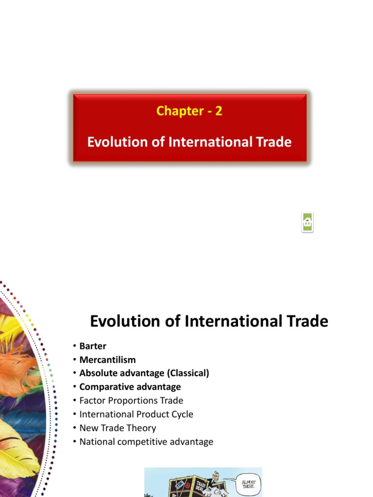 Chapter 2 - Evolution of International Trade | PDF | Mercantilism | Tariff