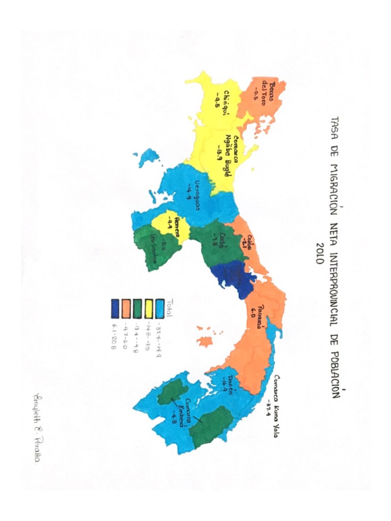 Tasa de Migración Neta Interprovincial de Panamá | PDF