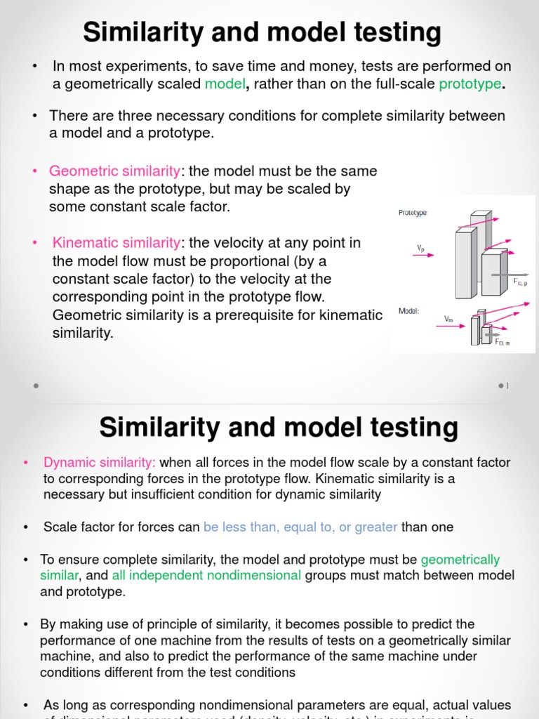 Similarity and Model Testing | PDF | Science | Scientific Method