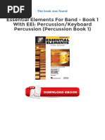 Essential Elements 2000 Eb Alto Saxophone Book 1 | PDF | Language Arts ...