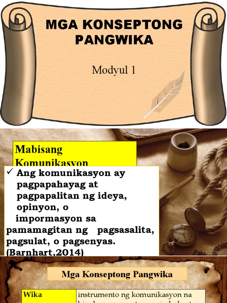 KomPan 11 Modyul 1 at 2 | PDF