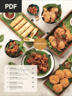 Menu Kaizen Heritage | PDF | Caramel | Foods