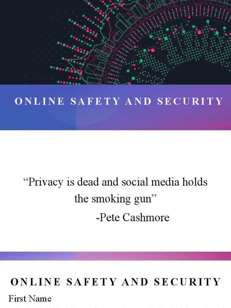 Online Safety and Security Lesson 2 Etech | PDF | Malware | Crime Prevention