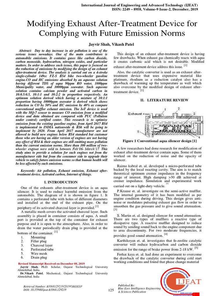 Scopus Paper | PDF | Exhaust Gas | Carbon Dioxide