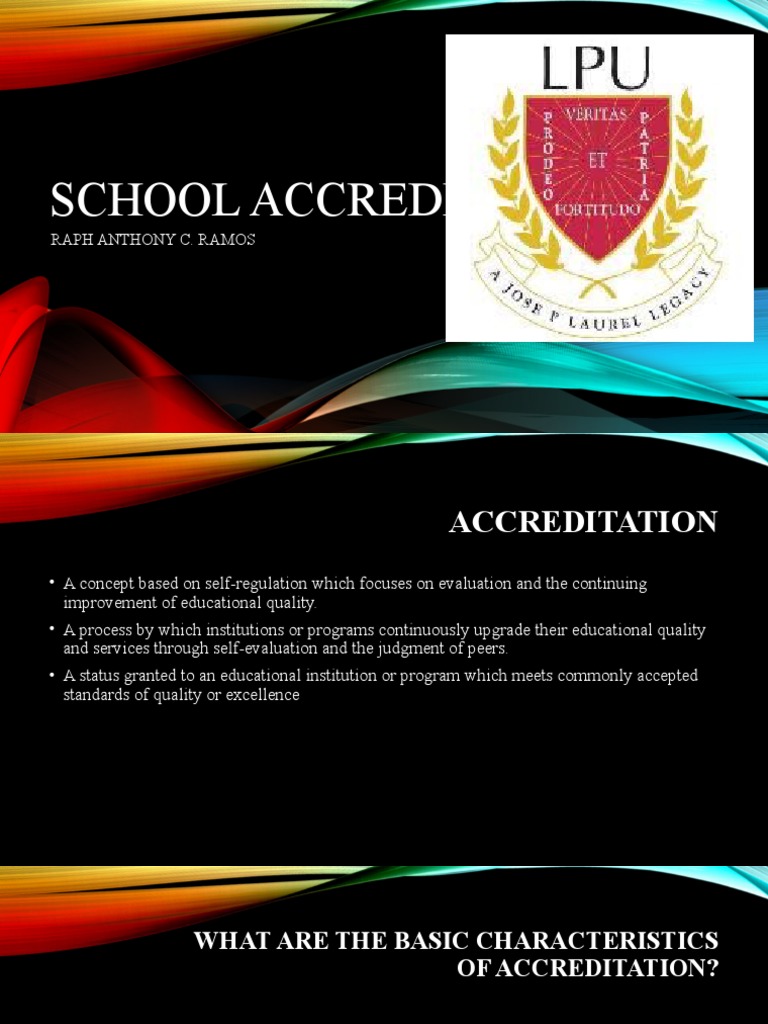 SCHOOL ACCREDITATION STANDARDS AND BENEFITS | PDF | Educational ...