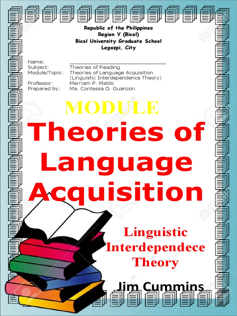 Module - Jim Cummins | PDF | Second Language Acquisition | Second Language