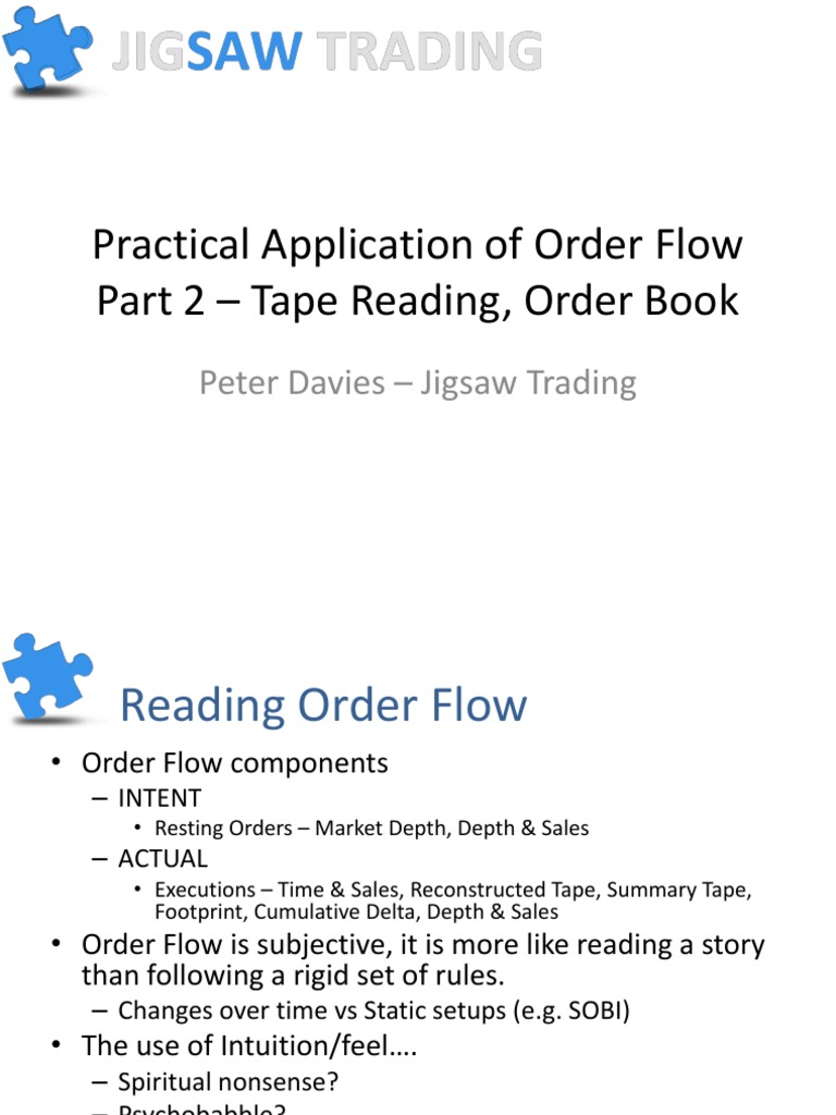 Order Flow Techniques in Trading | PDF | Law | Home & Garden