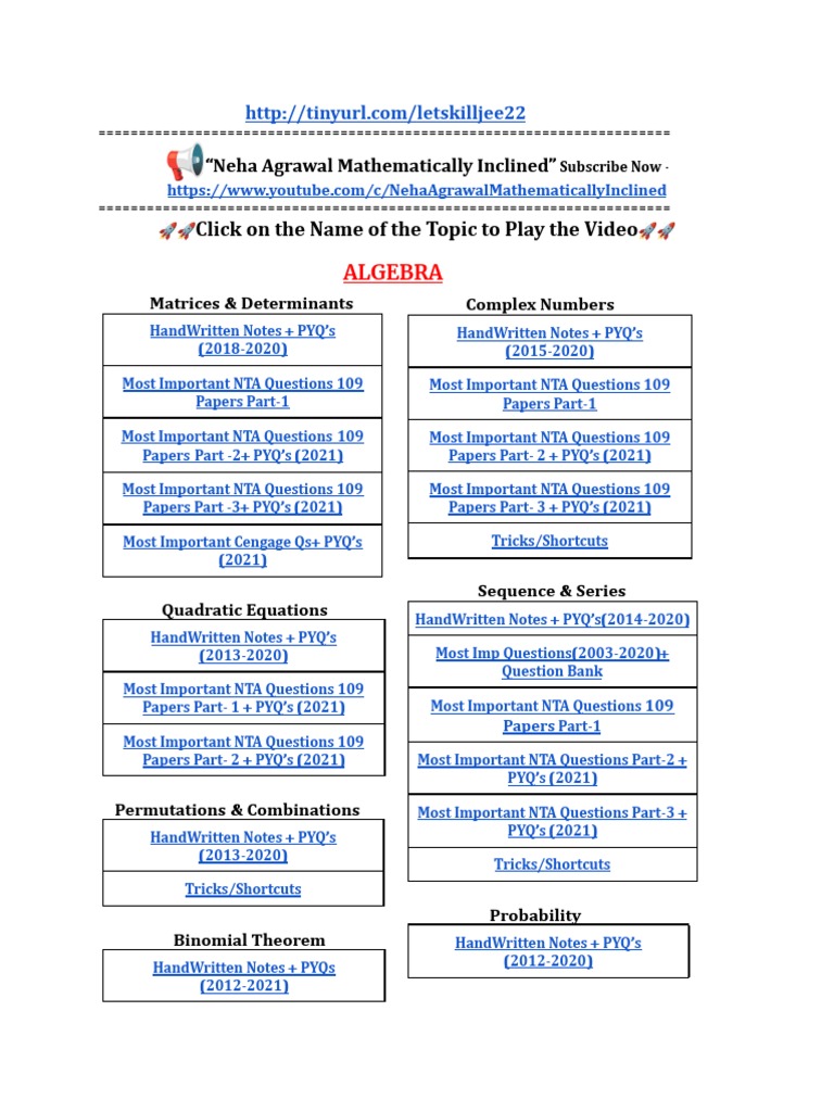 Click On The Name of The Topic To Play The Video: "Neha Agrawal ...