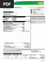 Spectrum Bill 2021 | PDF | Cheque | Fee