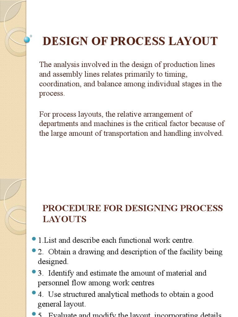 Design of Process Layout | PDF | Lighting | Building Engineering