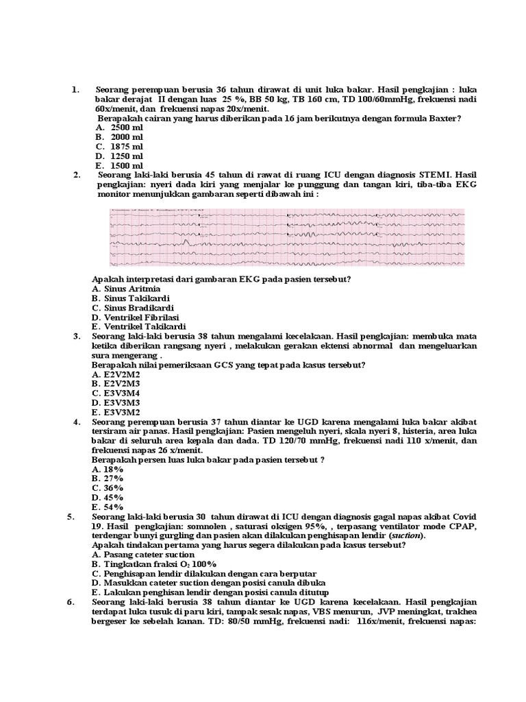 Latihan Kasus KGD | PDF