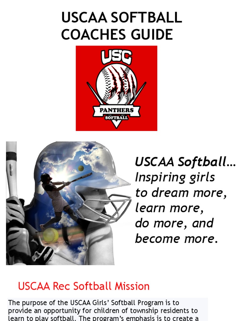 Softball Coaches Guide PDF | PDF | Softball | Pitcher