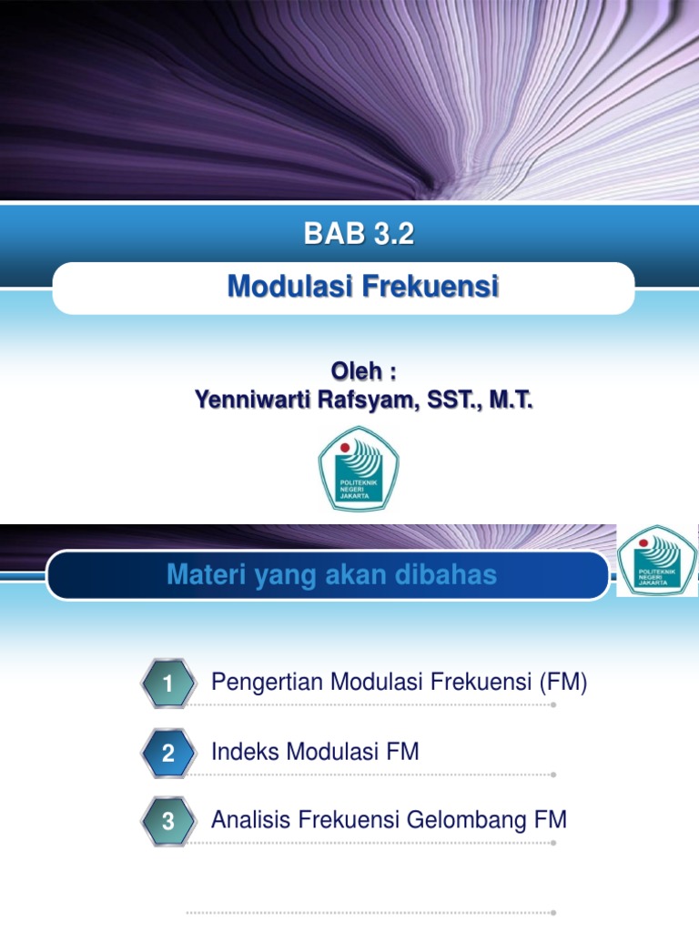 Modulasi Frekuensi untuk Pemula | PDF