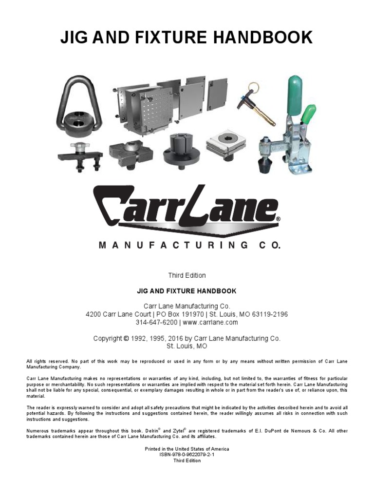Jig and Fixture Handbook (PDFDrive) | PDF | Machining | Machine Tool