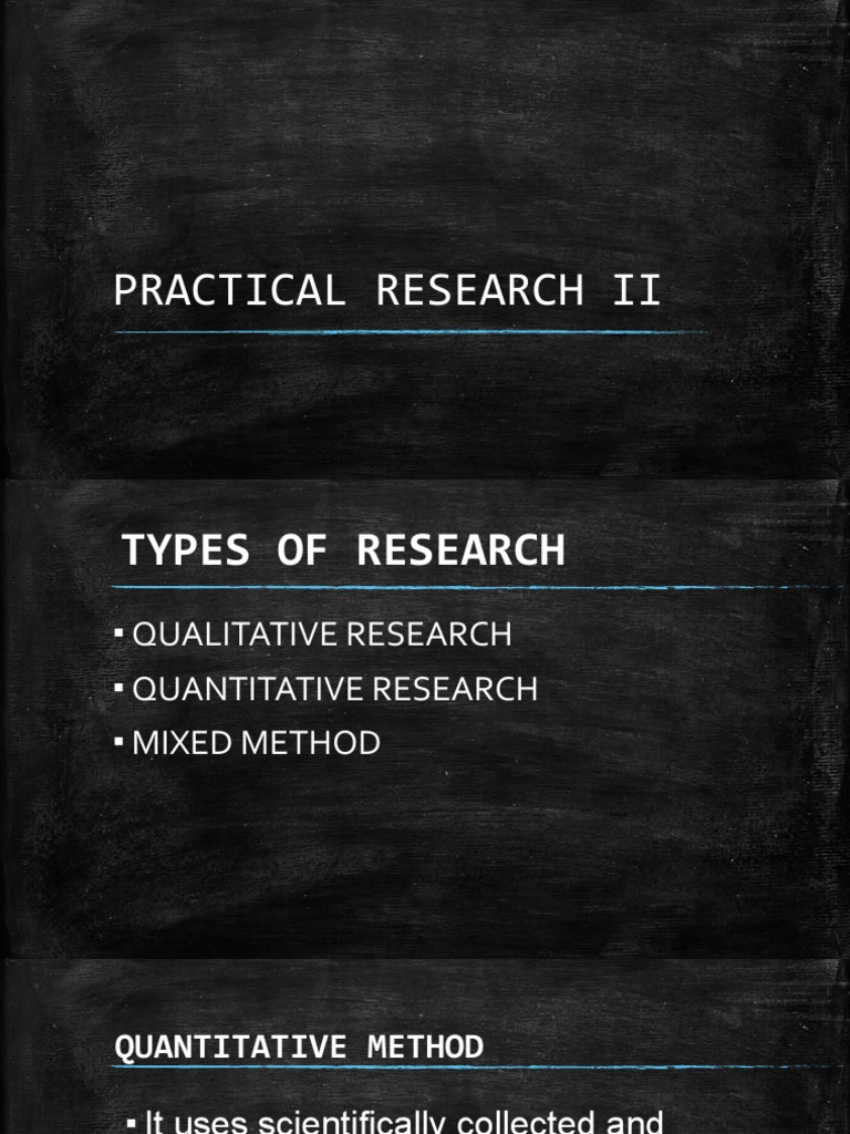 An In-Depth Look at Quantitative Research Methods, Their ...