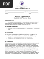 WAP Sample Template | PDF | Learning | Cognitive Science