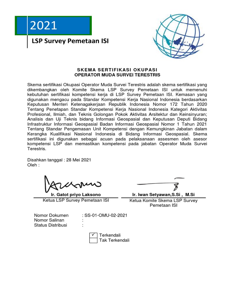 01.02. Kkni Ig - Operator Muda Survei Terestris (Ok) | PDF | Teknologi ...
