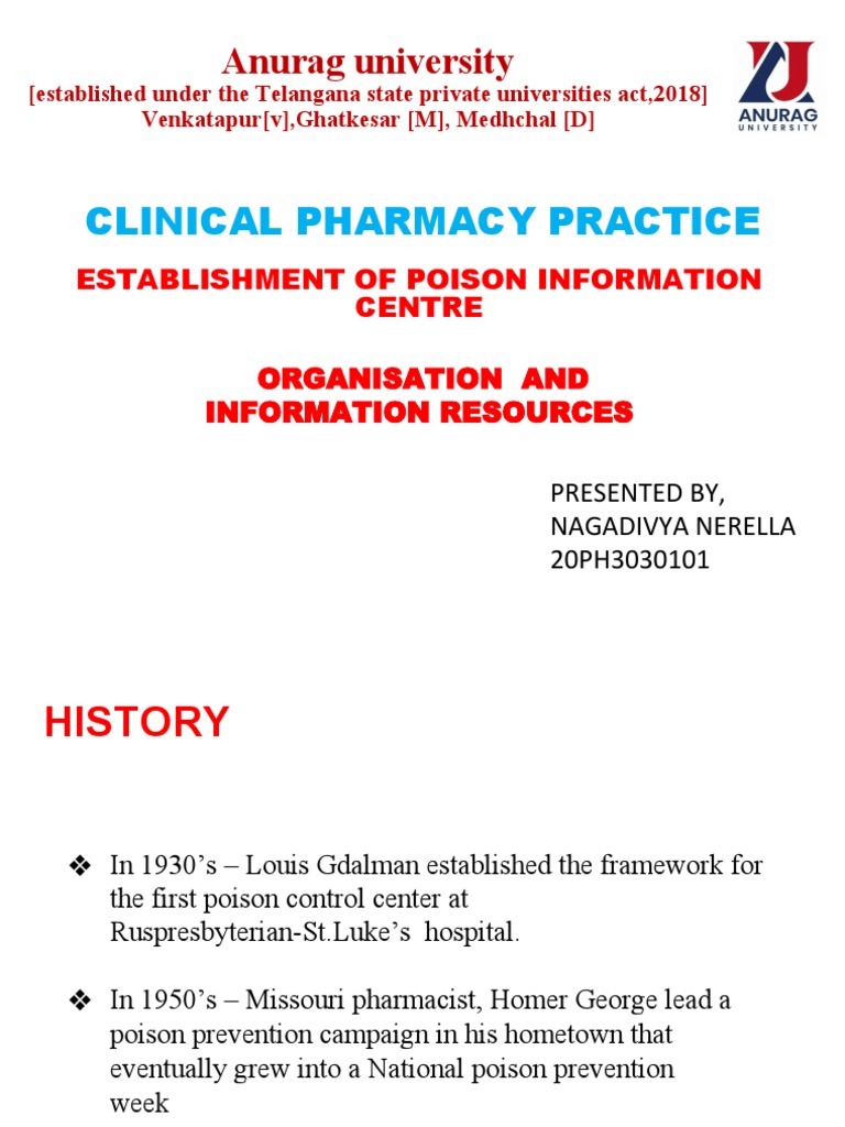 Poison Information | PDF | Pharmacy | Toxin