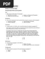 Reading Explorer 3 Additional Reading Practices With Answer Key | PDF ...