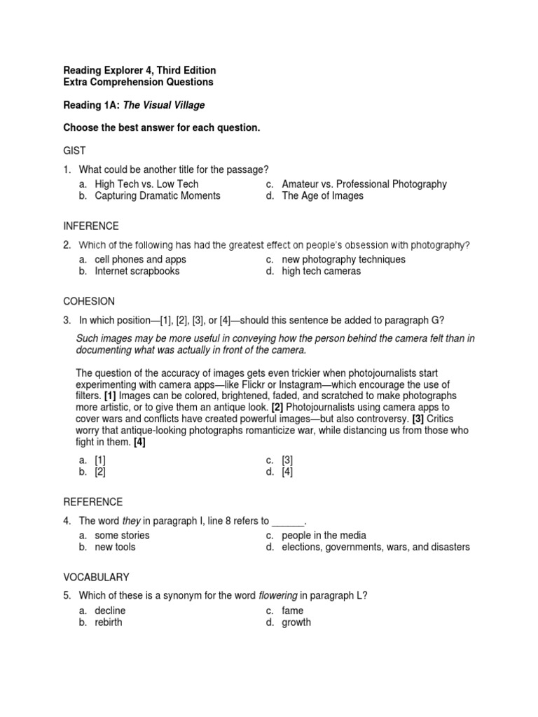 Level 4 - Extra Comprehension Questions SS | PDF | Exoplanet | Asteroid