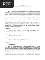 Biochem Lab 02 - Preparation of Casein | PDF | Denaturation (Biochemistry) | Proteins