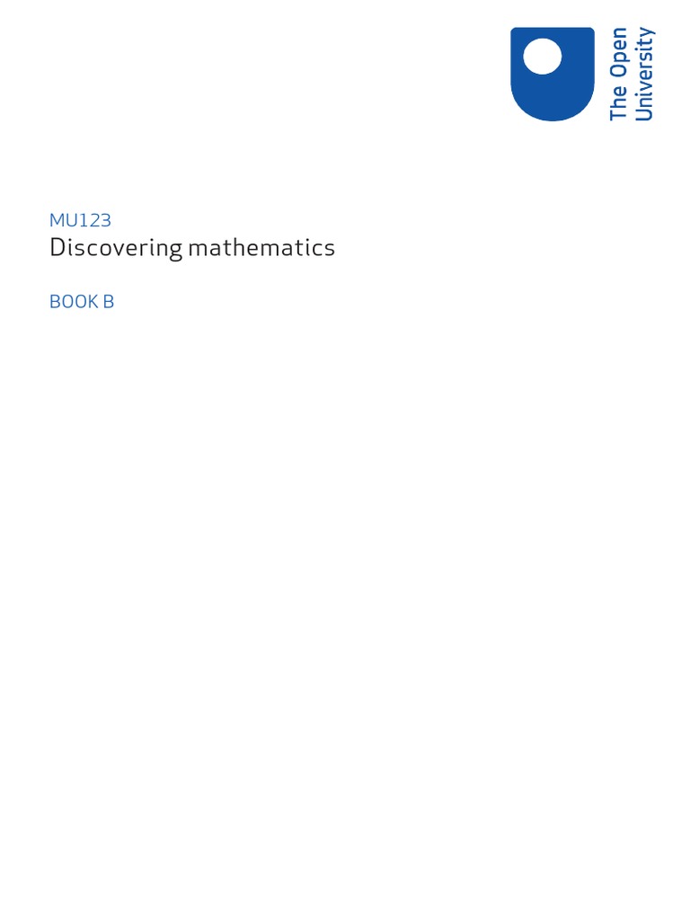 MST123 Unit 5 Introduction To Algebra | PDF | Equations | Algebra