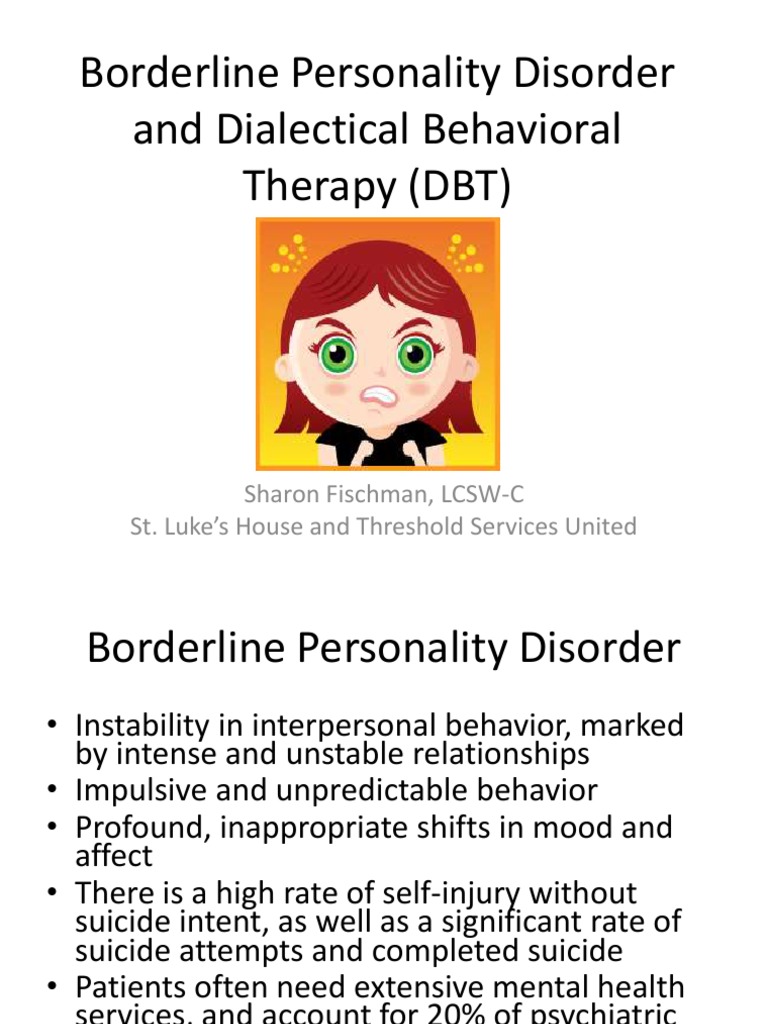 Borderline Personality Disorder | PDF | Borderline Personality Disorder ...