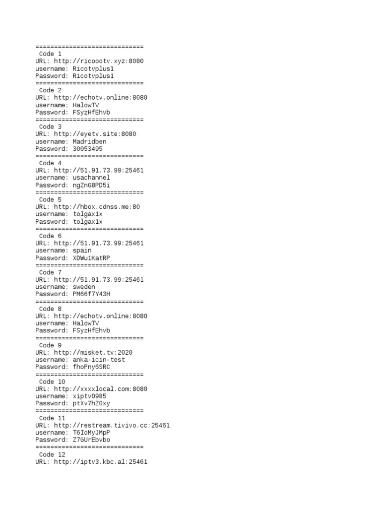 Xtream Codes Iptv Free | PDF