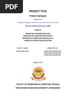 Sample For Synopsis Presentation | PDF