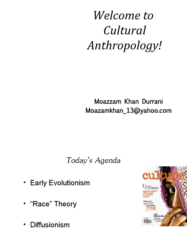 Lecture 4 Early Anthropological Theory | PDF | Race (Human ...
