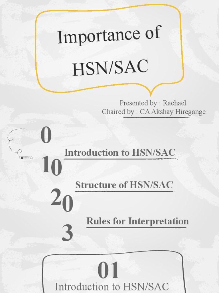 Importance of HSN & SAC | PDF | Taxes | Economies