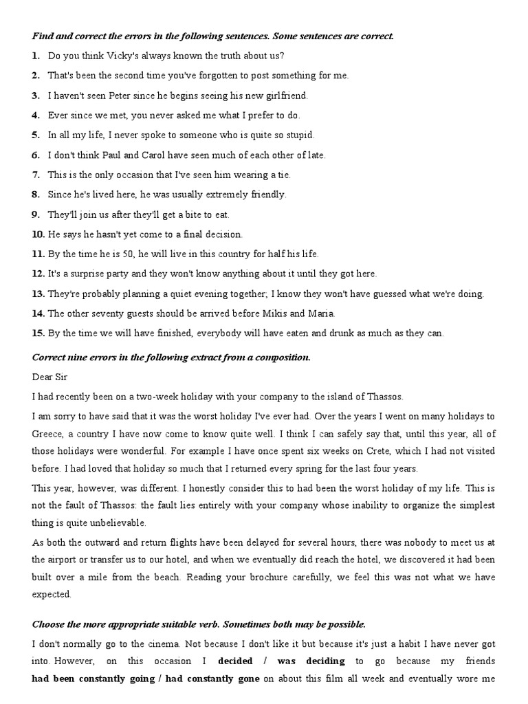 2. Tenses - Extra-đã Chuyển Đổi | PDF