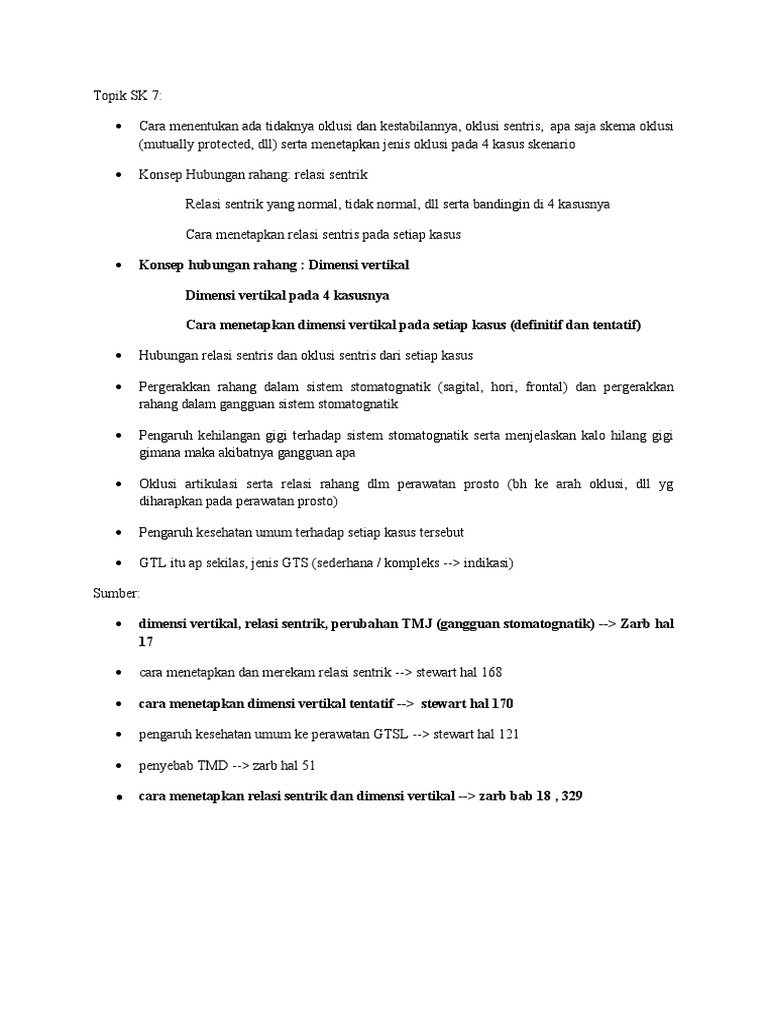 Topik SK 7 | PDF | Kesehatan Holistik