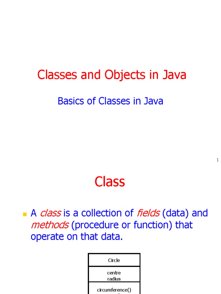 Oop Slides Updated Pdf Programming Constructor Object Oriented Programming
