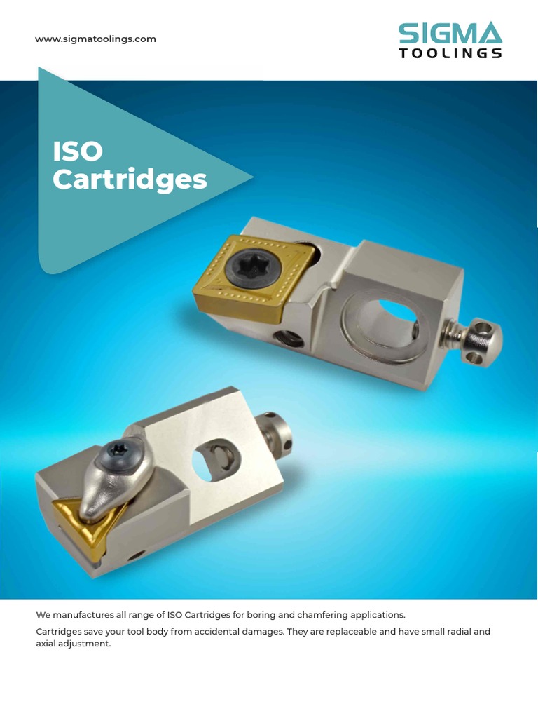 Iso Cartridges - Sigma Toolings, Fine Boring Tools, Cutting Tools ...
