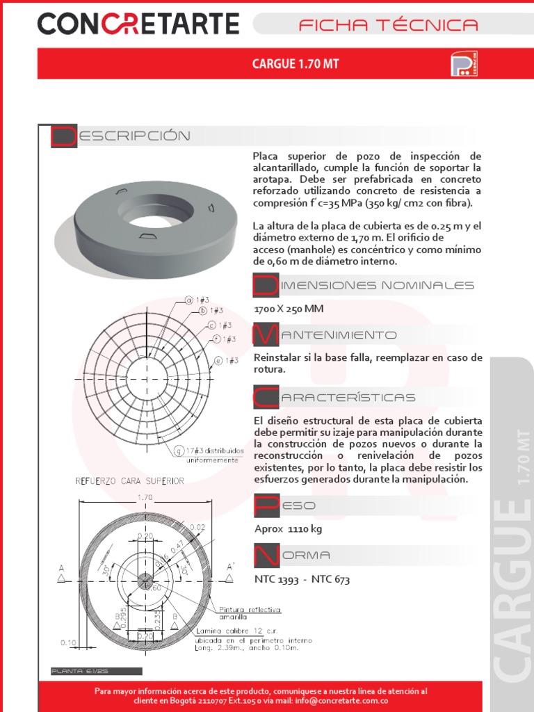 01 Cargue 1.70 MT | PDF | Ingeniero civil