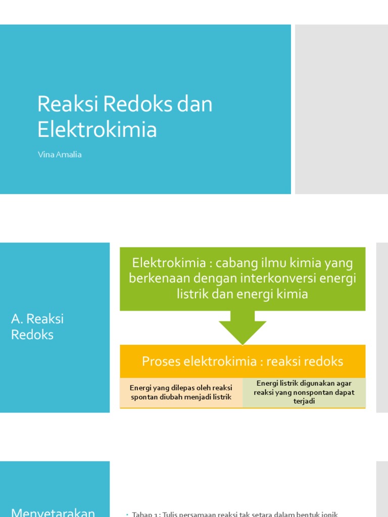 Reaksi Redoks Dan Elektrokimia | PDF