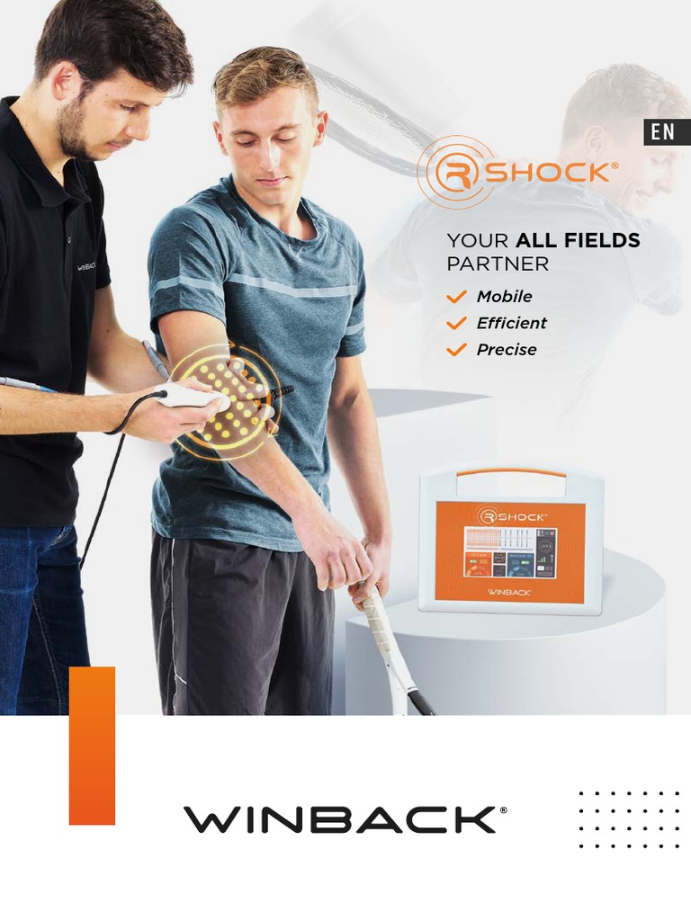 Winback - en Brochure Rshock Version J3 Mars 2021 A | PDF | Tendon | Pain Management